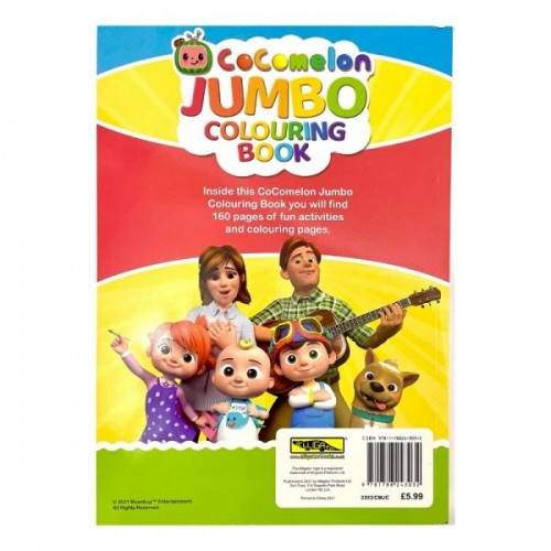 CoComelon Jumbo Colouring Book