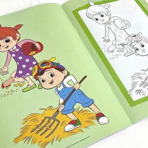CoComelon Copy Colour Book