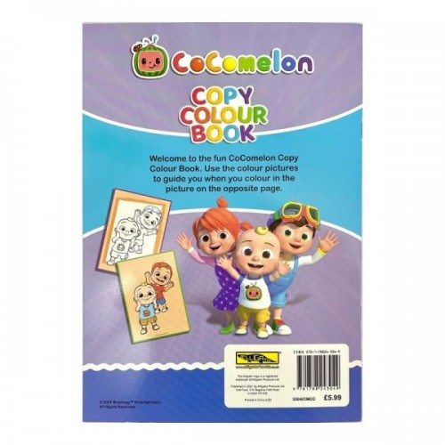 CoComelon Copy Colour Book
