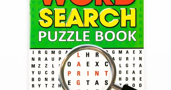 Large Print Word Search Books : GreenBrilliant large print word search ...