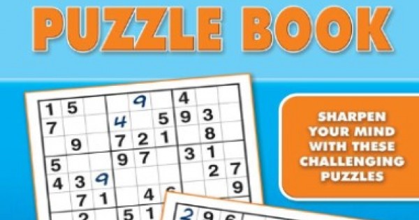 Sudoku Puzzle Book - Blue