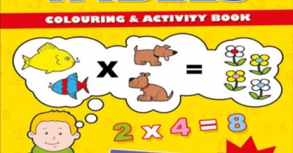 Fun To Learn Times Tables Colouring & Activity Book