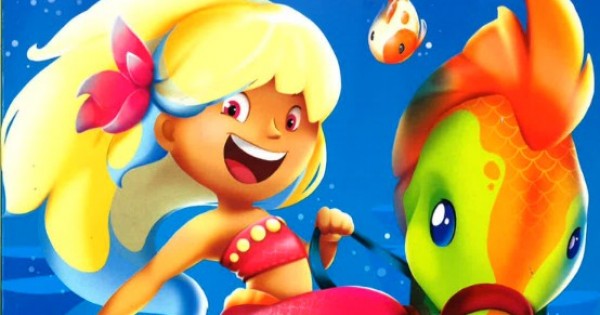 Jumbo Coloring & Activity - Mermaid