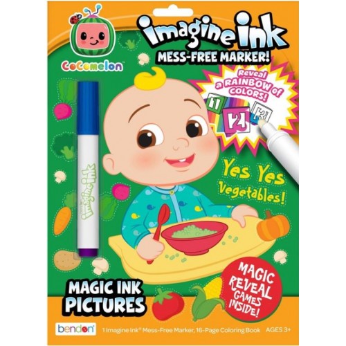 Imagine Ink Coloring Book: Cocomelon