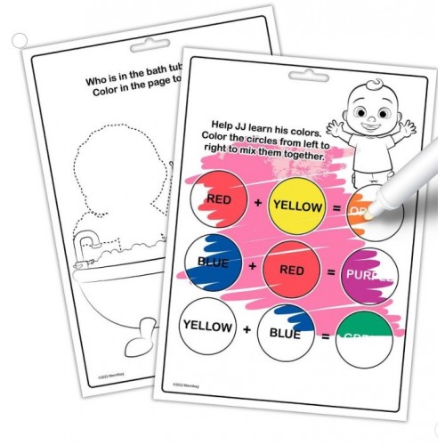 Imagine Ink Coloring Book: Cocomelon