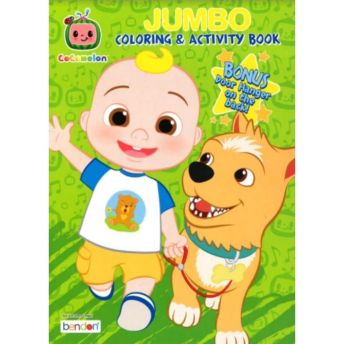 Cocomelon Jumbo Coloring and Activity Book