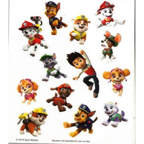 Paw Patrol Reward Stickers