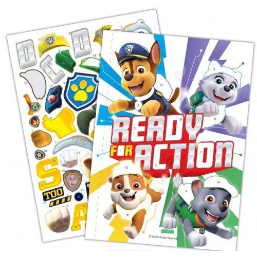 Paw Patrol: Sticker by Number
