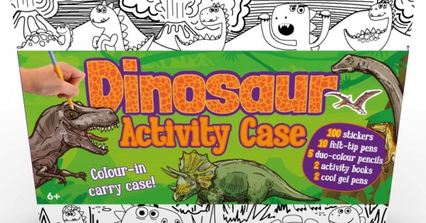 Colour and Carry Activity Kit : Dinosaur Activity Case