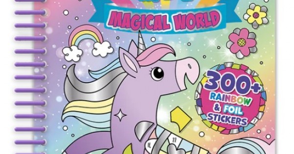 Sticker by Numbers Magical World