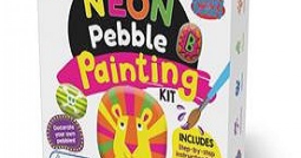 Paint Your own Range : Neon Pebble Painting Kit BB074