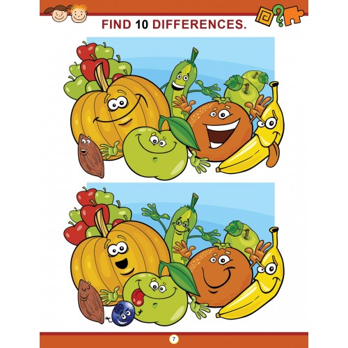 My Activity- Find the Difference Activity Book
