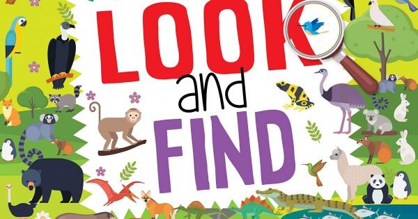 Animals Look and Find Activity Book