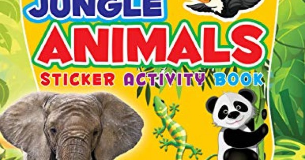 Sticker Activity Book : Jungle Animals