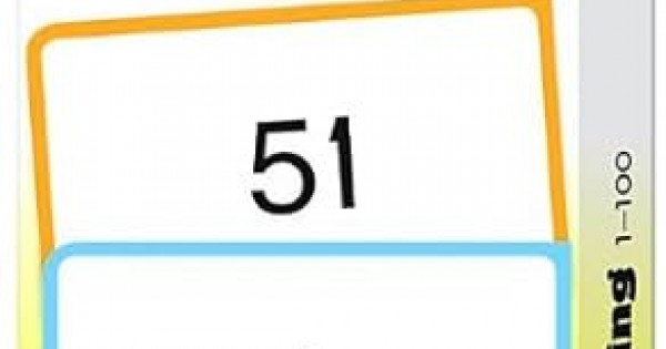 Learning Line Flashcards - Counting 1-100