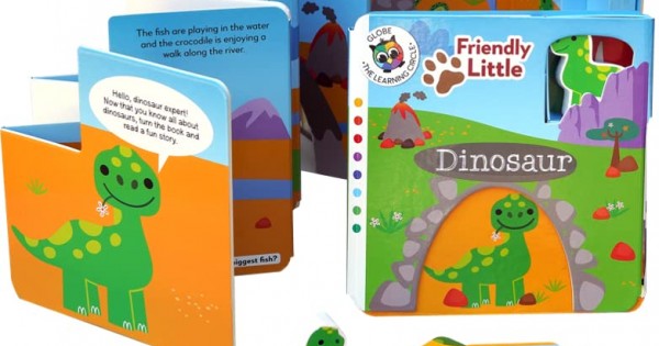 Friendly Little: Dino Board book