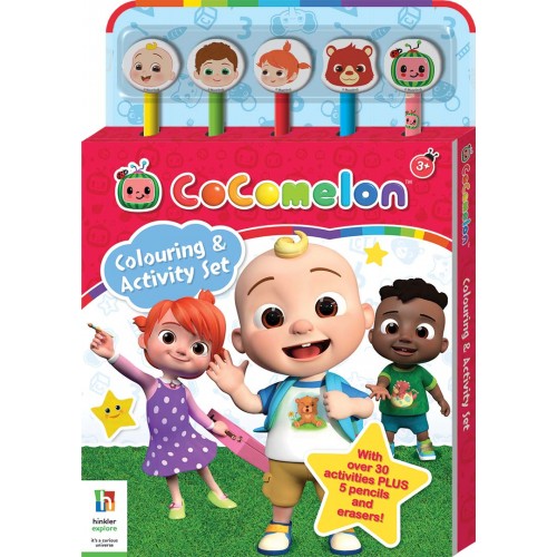 Cocomelon Colouring And Activity Set