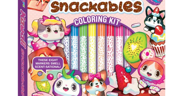 Kaleidoscope Coloring Kawaii Snackables Kit