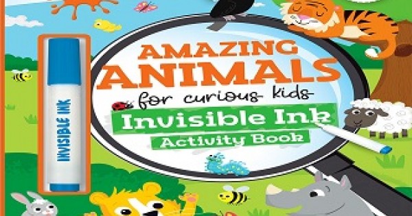 Inkredibles: Amazing Animals Invisible Ink Activity Book