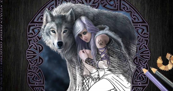 Anne Stokes Fantasy Collection Colouring Book
