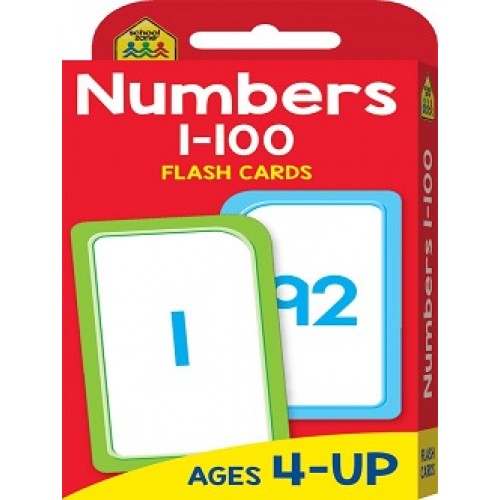 School Zone Flashcard : Numbers 1 - 100