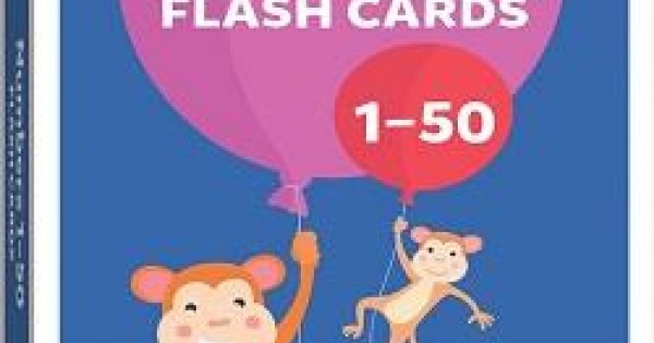 Junior Explorers Flashcards: Numbers 1-50