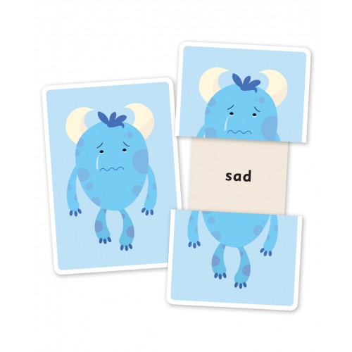 Junior Explorers Slide and Learn Flashcards: Feelings