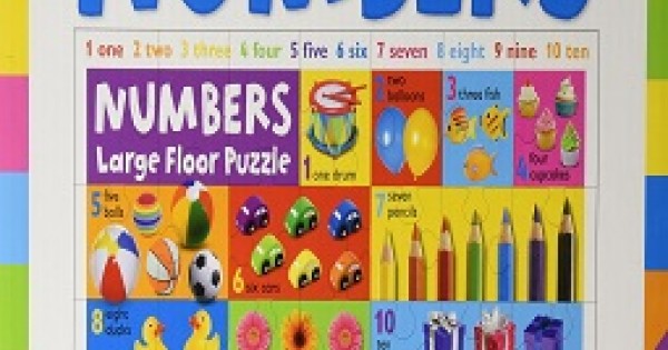 Large Floor Puzzle : Numbers