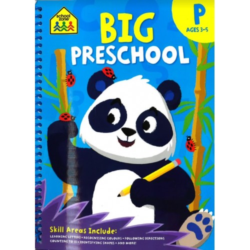 School Zone Big Preschool Workbook