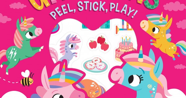 Easy Peely Unicorns - Peel, Stick, Play!
