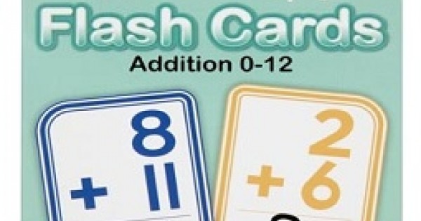 Addition Write And Wipe Flash Card With Marker