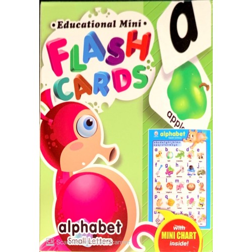 Mini Flashcard : Alphabet Small Letter