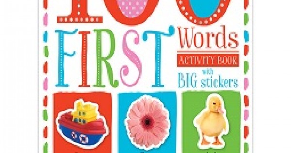 100 First Words Sticker Activity