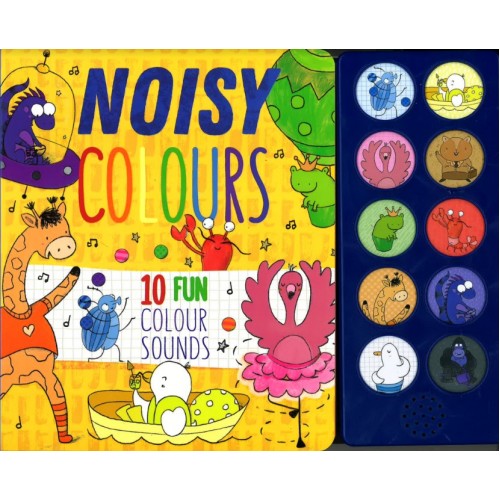 10 Button Sound Book - Colours