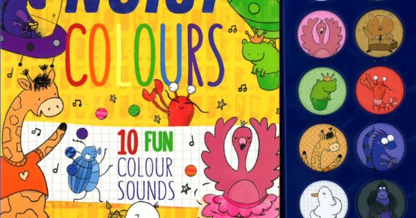10 Button Sound Book - Colours