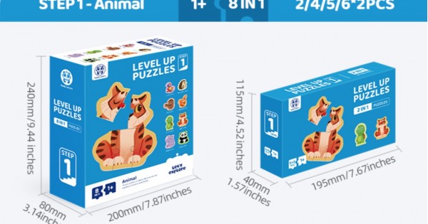 Level Up Puzzles Stage1 : Animals