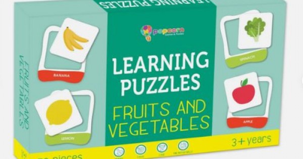 My first learning puzzle Fruits