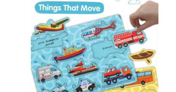 Peekaboo puzzles Things that move