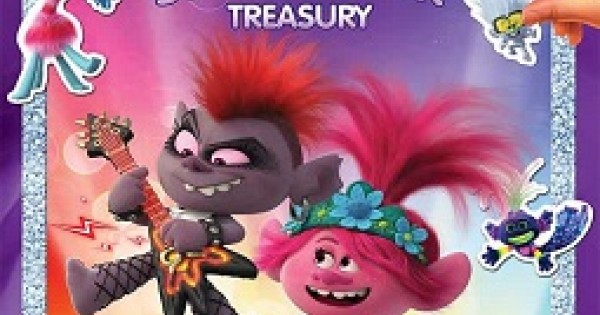 Sticker Book Treasury : Dreamworks Trolls 2 World Tour