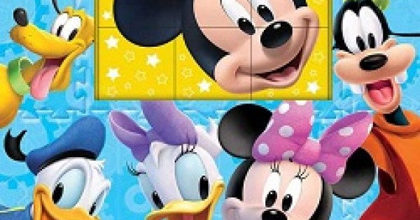 Sliding Tiles : Disney Mickey Mouse