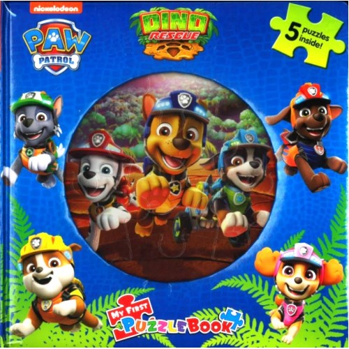 My First Puzzle Book : Nick Paw Patrol Dino Rescue