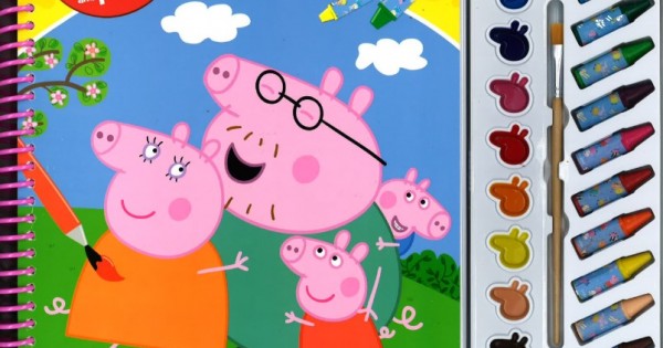 Deluxe Poster Paint & Color: Peppa Pig