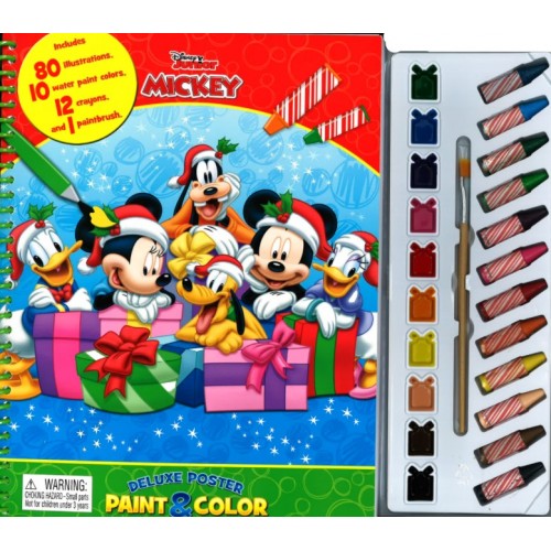Deluxe Poster Paint & Color : Disney Mickey Christmas