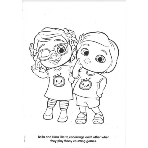 Moonbug Cocomelon Deluxe Poster Paint