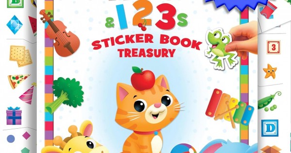 First Words & Numbers Sticker Book