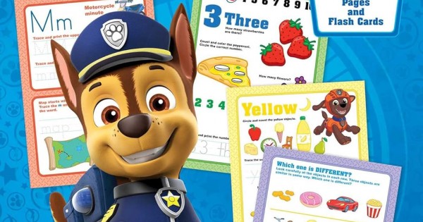 Nickelodeon PAW Patrol: Ready for School Pre-K Workbook