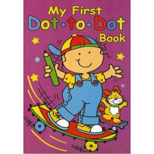 My First Dot To Dot Book (Blue)
