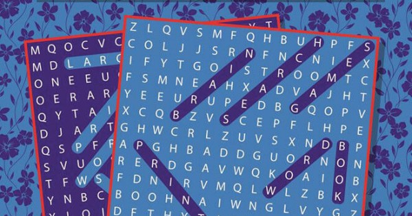 4160 Large Print Word Search Book 8 - Blue Cover