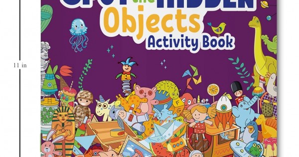 101 SPOT the HIDDEN Objects Activity Book