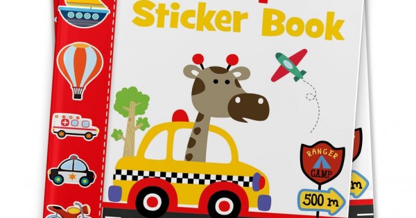 My First Transport Sticker Book : Exciting Sticker Book With 100 Stickers